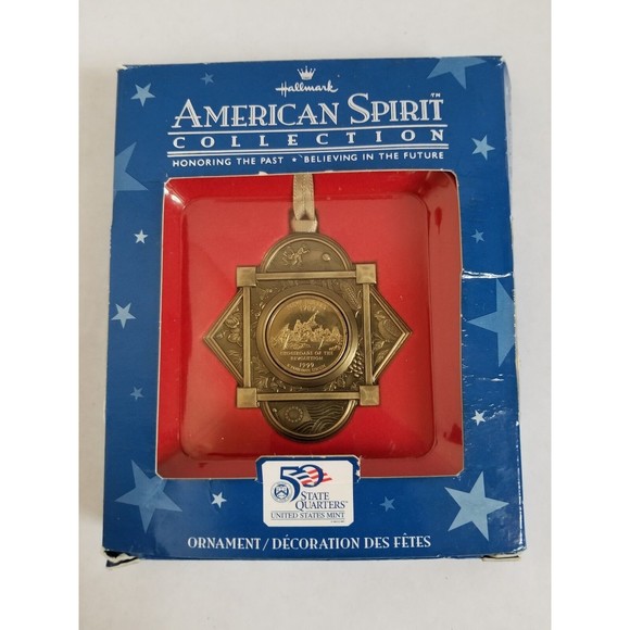 Hallmark | Holiday | New 999 New Jersey State Quarter Hallmark American ...